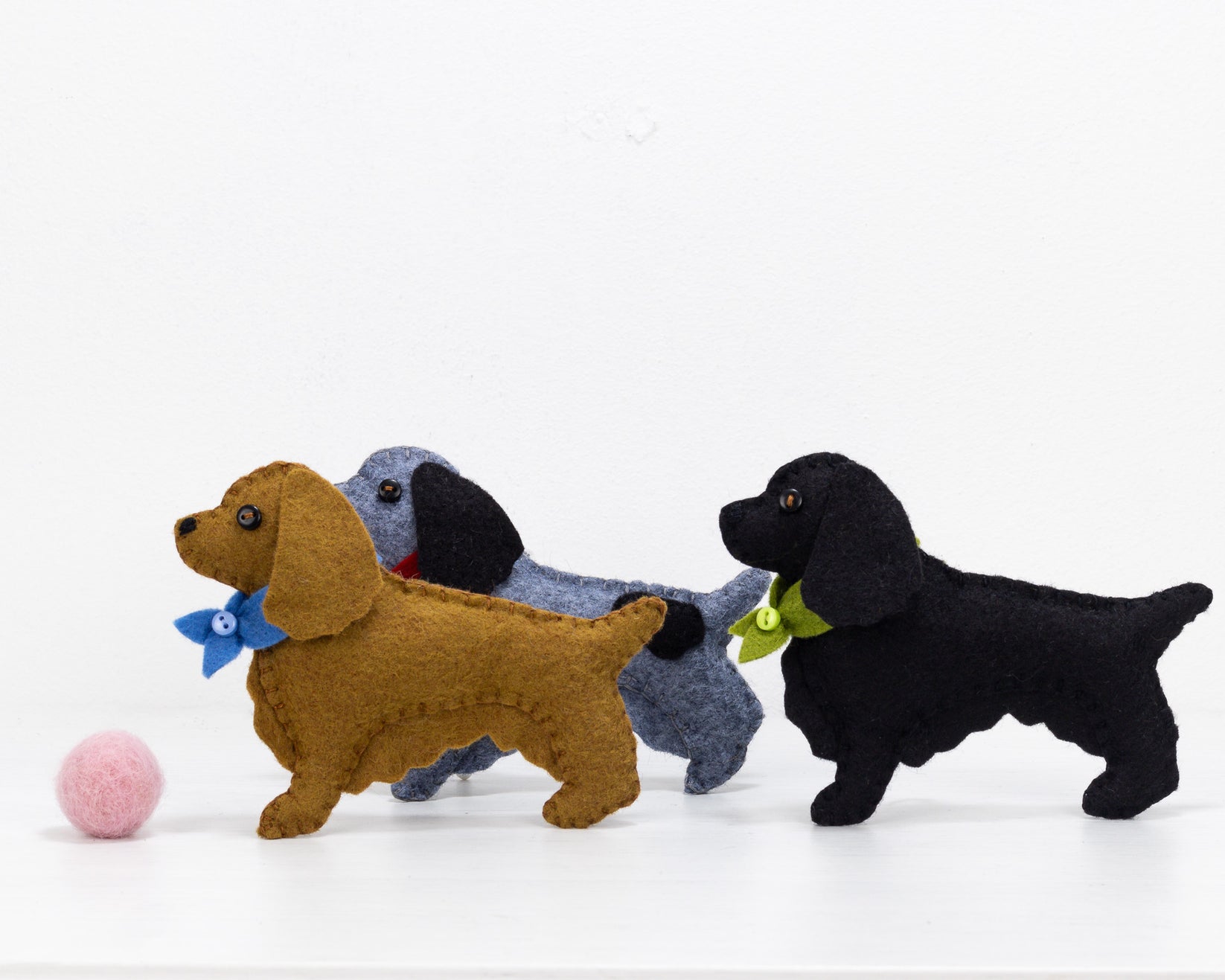 English Cocker Spaniel Felt Sewing Pattern – Tilly & Puffin