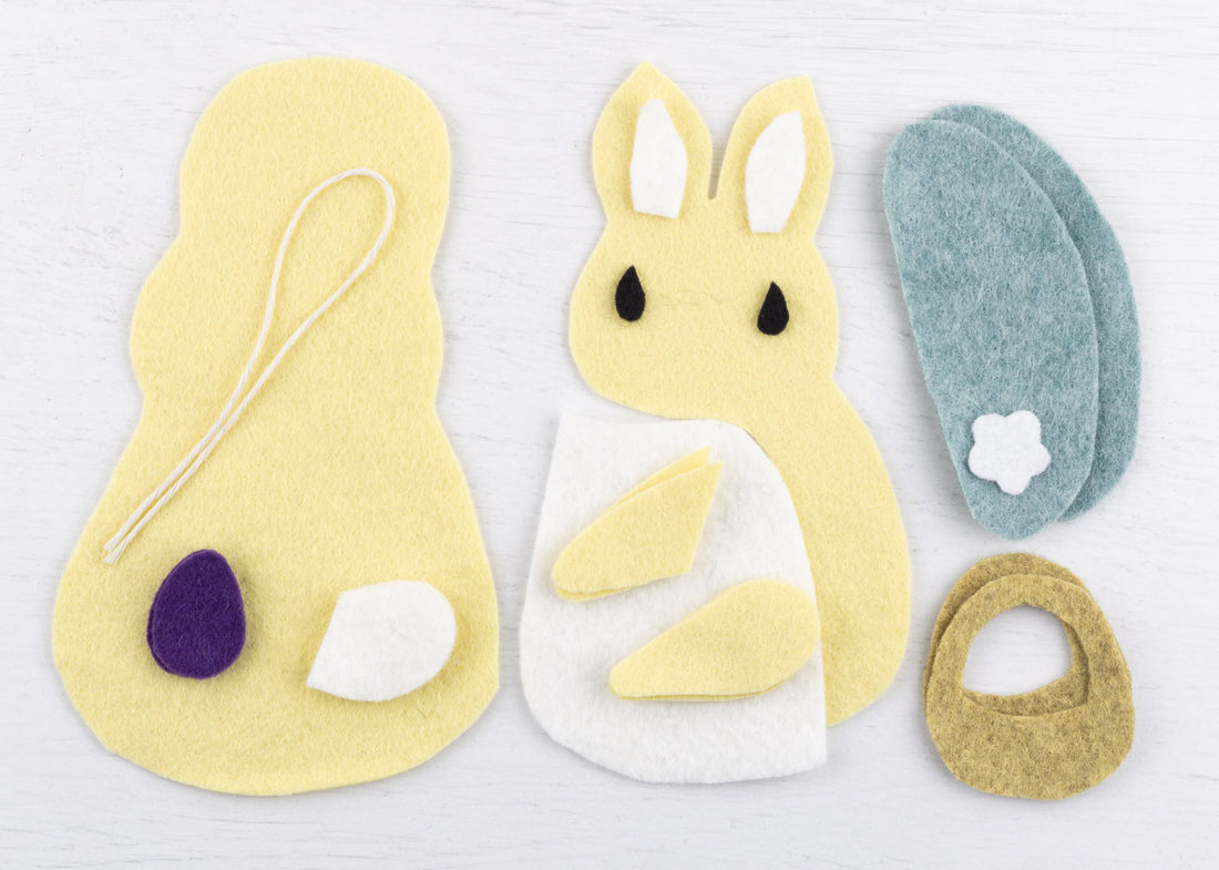 Easter Bunny Felt Ornament Sewing Pattern – Tilly & Puffin